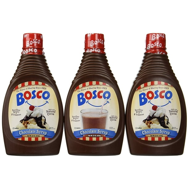 Bosco Chocolate Syrup, 22-oz. squeeze bottle (Pack of 3) - Walmart.com ... Bosco Chocolate Syrup, 22-oz. squeeze bottle (Pack of 3) - Walmart.com ...
