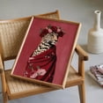 Affixzi Leopard Wall Art Poster, Fashion Animal Portrait Print, Modern ...