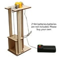 TINYSOME Science Experiments Elevator Kits Wood STEM Building Toy DIY ...