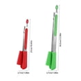 Premium Stainless Steel Steak Tongs, Non‑Slip Silicone Handles Anti ...