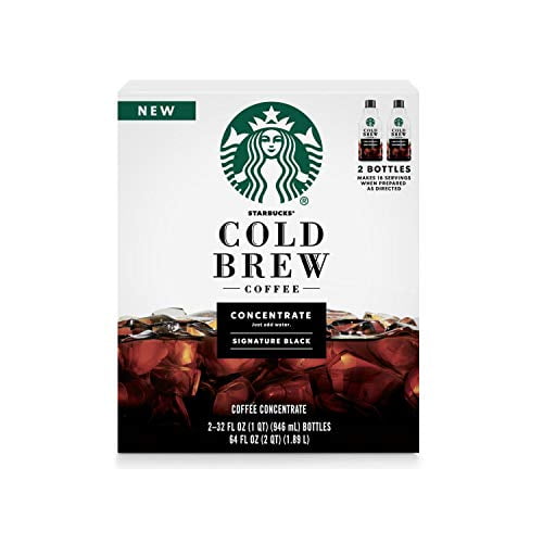 Coffee Cold Brew Concentrate 2 Bottles Of 32 Fl Oz Net Wt 64 Fl Oz ...