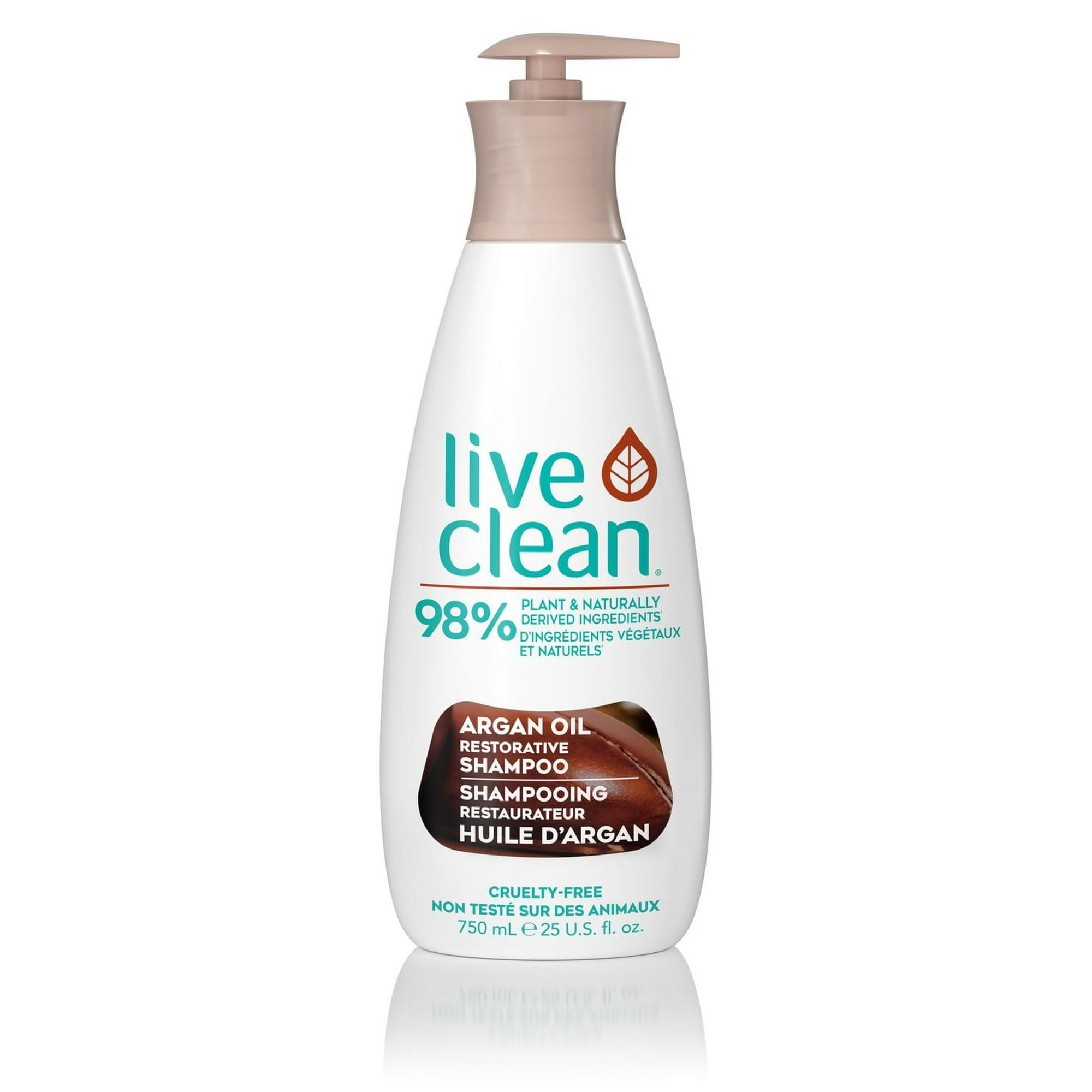 Click here for Live Clean Argan Oil Restorative Shampoo 750ml prices