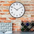 Equity 14 inch Basics Commercial Quartz Analog Wall Clock, 25509 ...