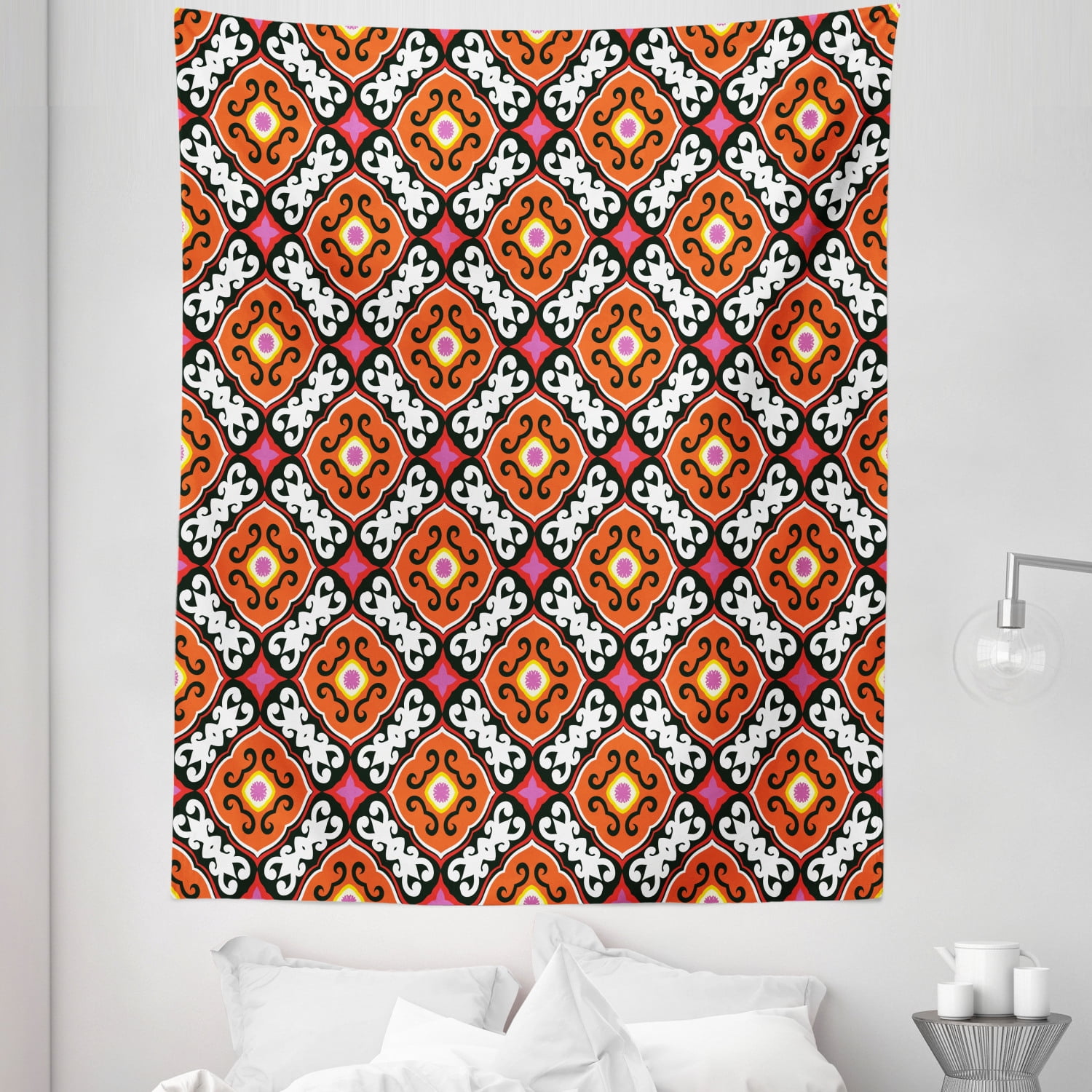 Turkish Pattern Tapestry, Bold Floral Motifs with Inspirations from ...