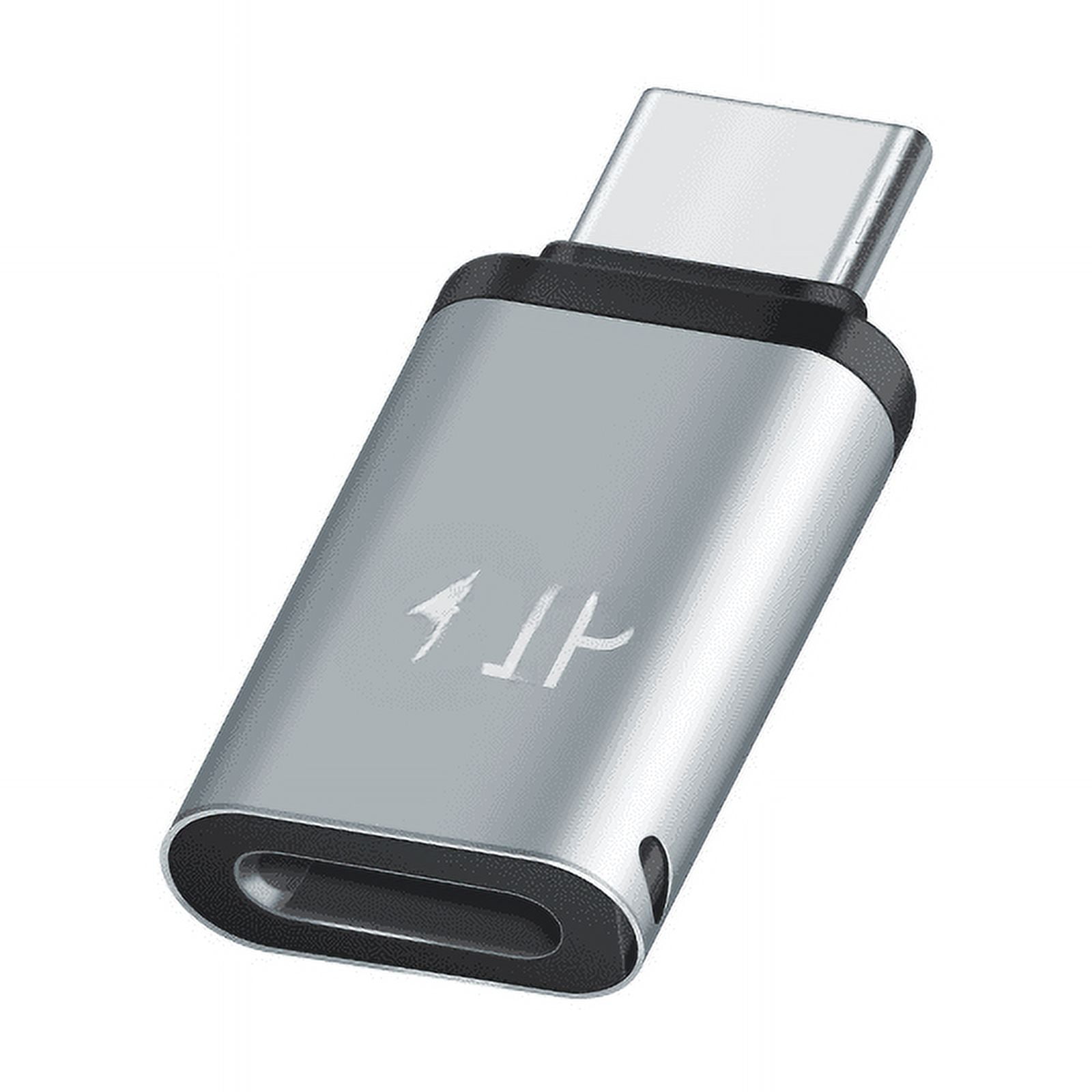 El adaptador hembra C a macho Lighting es adecuado para el adaptador ...