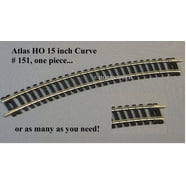 Bachmann Trains HO Scale 18" Radius Curve Track- 4 Pack - Walmart.com