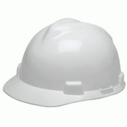 MSA 475395 Front Brim Hard Hat, Type 1, Class G, Ratchet (4-Point ...