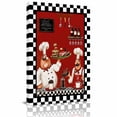 Chefs Canvas Wall Art for Living Room, Food Coffee Cookies Steak Red ...