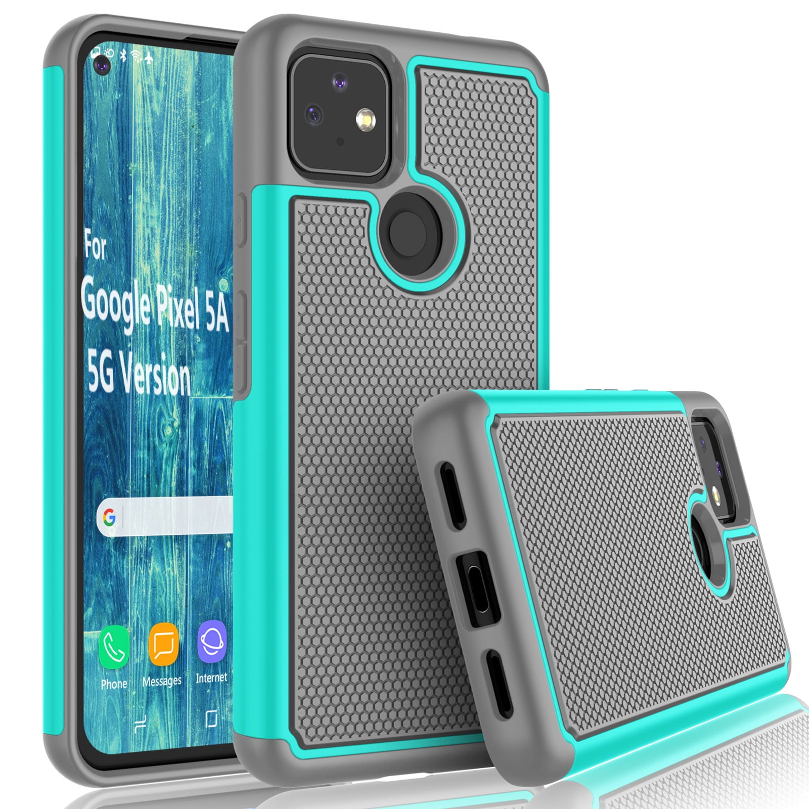 Google Pixel 5A 5G Case, Tiflook Shock Absorbing Scratch Resistant Cute ...