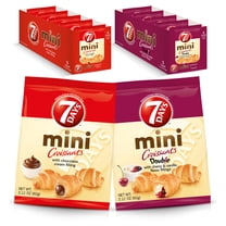 7Days Soft Croissant Variety Pack, Chocolate, Vanilla, Strawberry ...