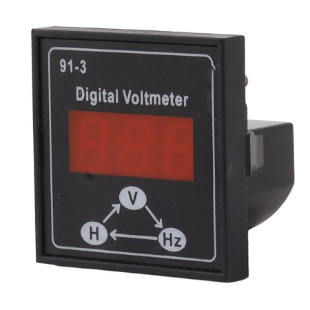 Digital Voltmeter, 220V 380V Voltage Meter Single Phase 3 Phase For ...