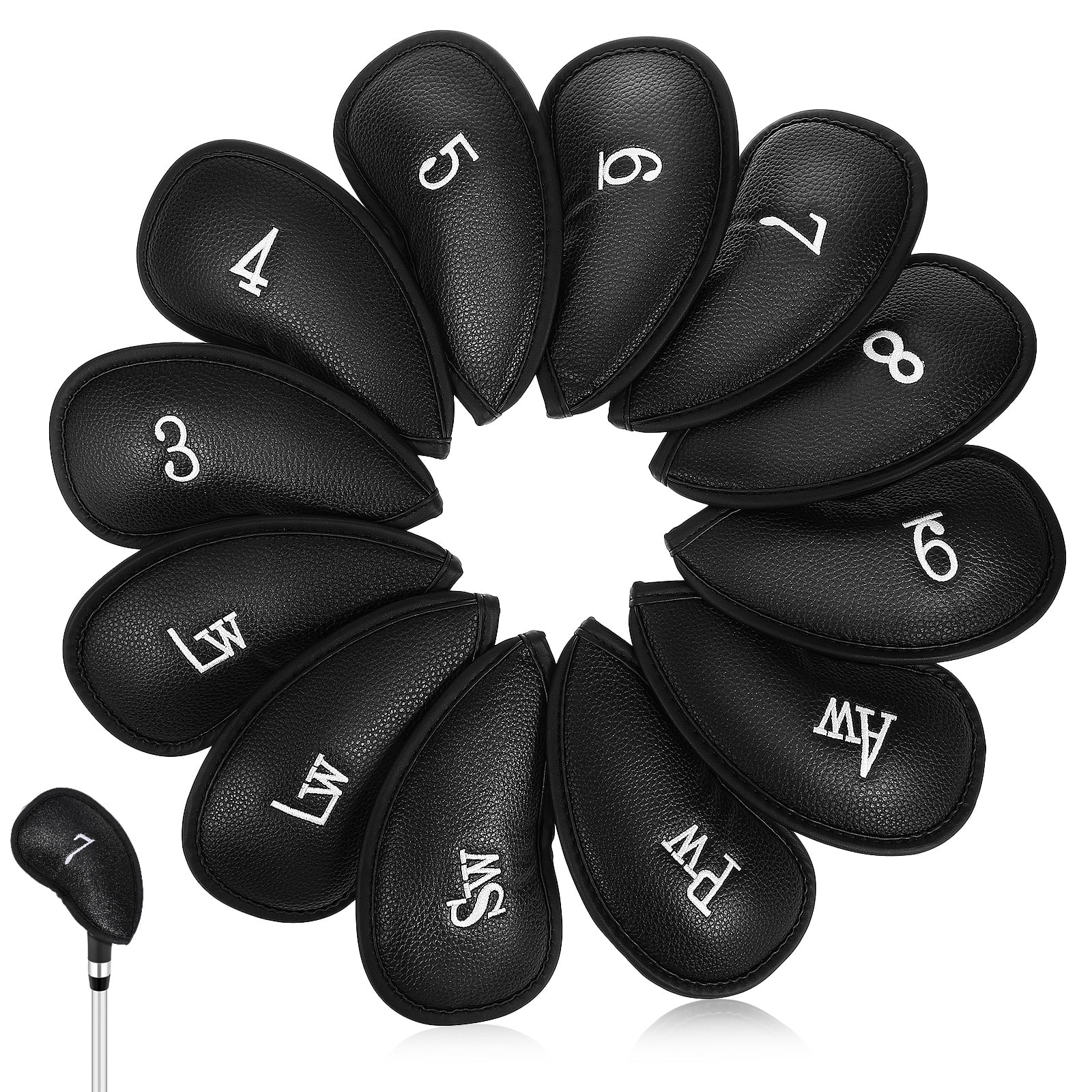 Click here for Oulii 12pcs Golf Iron Head Covers Golf Club Head S... prices