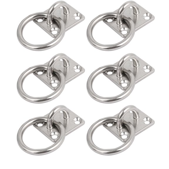 Unique Bargains 304 Stainless Steel 5mm Thick Open Ring Oblong Sail ...