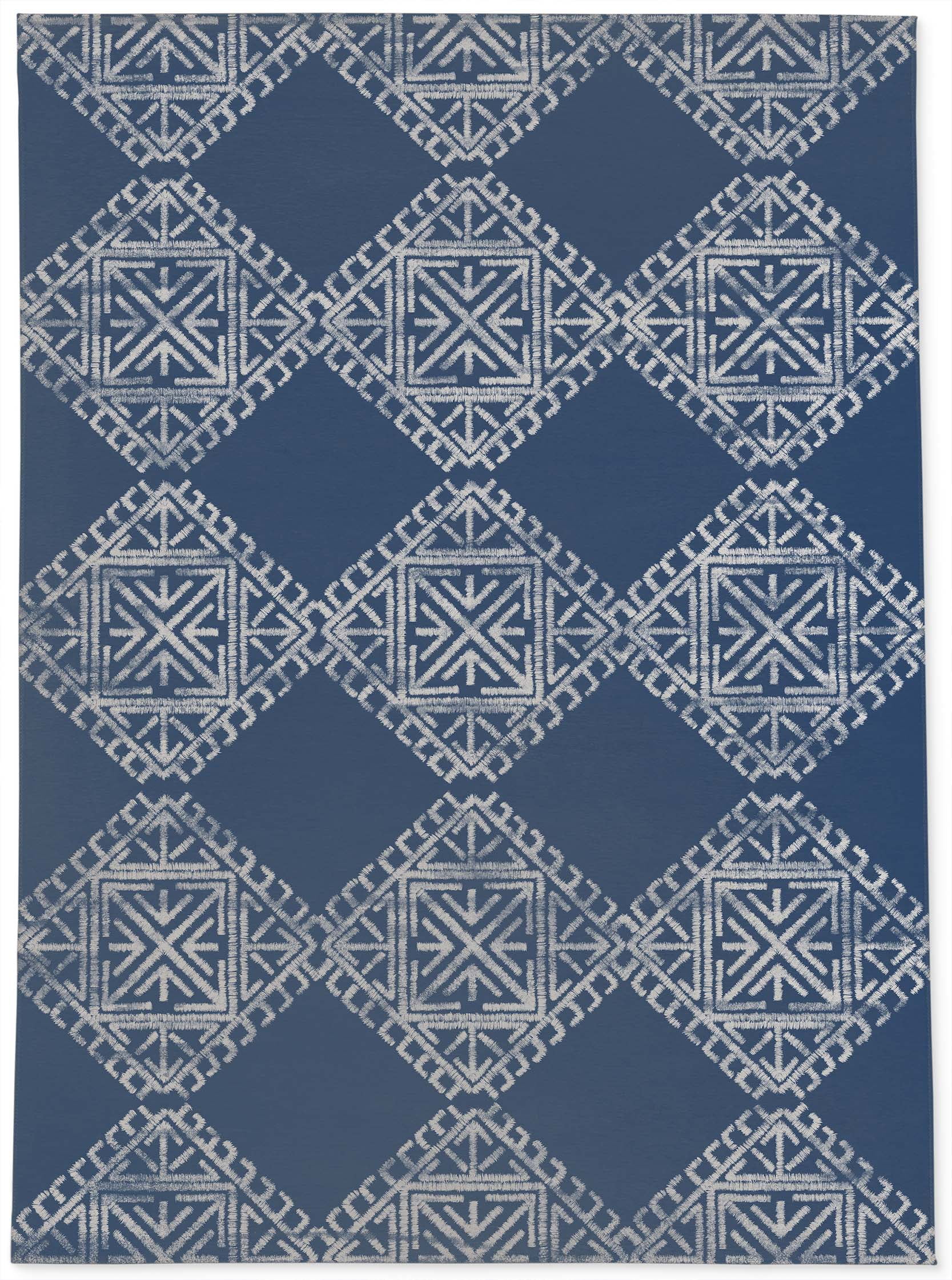ESTHER NAVY Outdoor Rug By Kavka Designs - Walmart.com