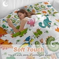Big Brother Duvet Cover Set King Size, Cartoon Pink Yellow Green Blue ...