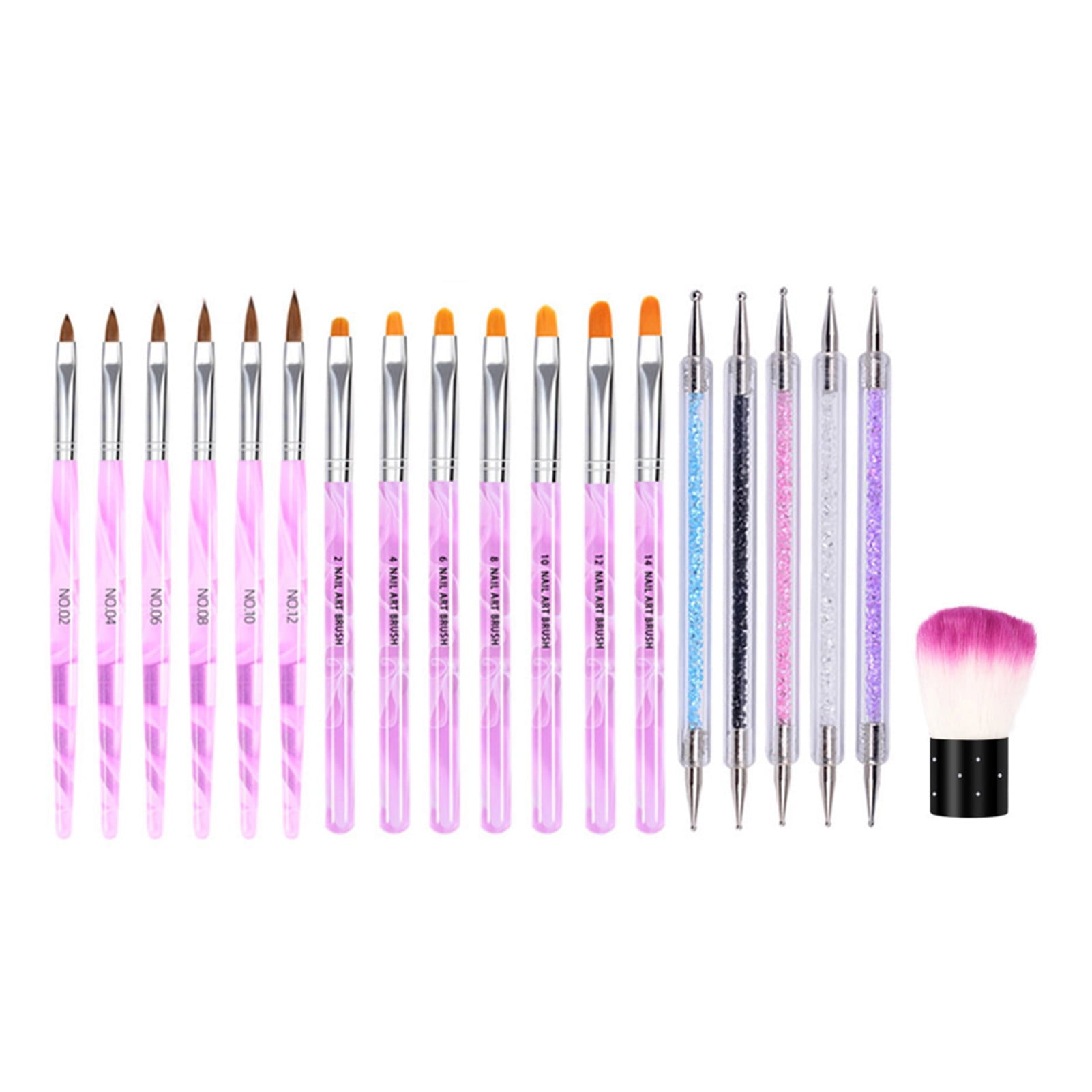 Click here for Amdohai 19pcs Nail Art Brush Set Nail Therapy Pen... prices