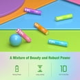 EBL, AAA Rechargeable Batteries, 1100mAh, 10 Pack, 5 Colors - Walmart.com