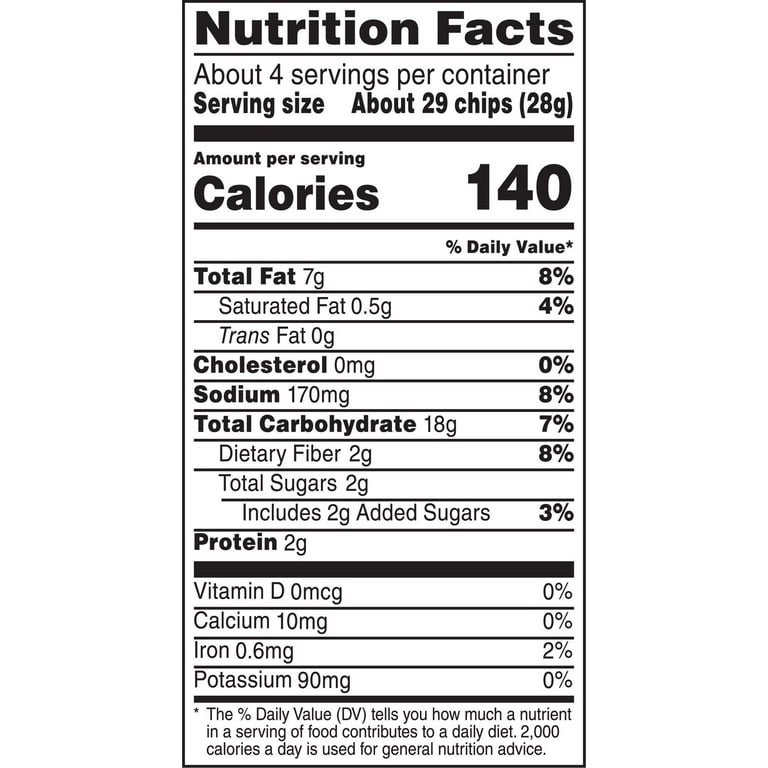 Sun Chips Nutrition Facts