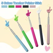 BE-TOOL Learning Resources Hand Pointers Classroom Pointer Stick Set ...