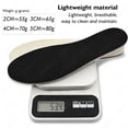 2/3/4/5CM Invisible Height Increase Insoles Men Women Shoes Insole EVA ...