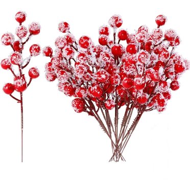 45.25"H Sullivans Tall Snow Berry Twig Spray, White - Walmart.com