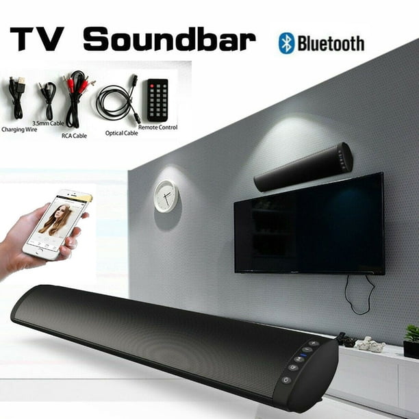TV Home Theater Soundbar Wireless Sound Bar Speaker System Subwoofer ...