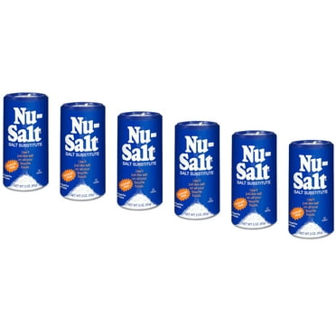 Nu-Salt Sodium-Free Salt Substitute, 3 Oz - Ideal for Table Use ...