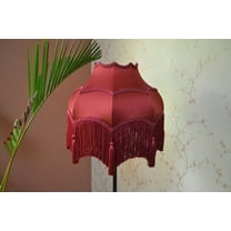 BespokeByNikita Designer Victorian Dome Lamp Shade, Red, Dome - Walmart.com