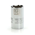 STEELMAN PRO 15-Piece 1/2-Inch Drive Shallow 6-Point Metric Socket Set ...