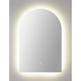 Signature Home Collection LED Lighted Arch Rectangular Wall Mirror - 36 ...