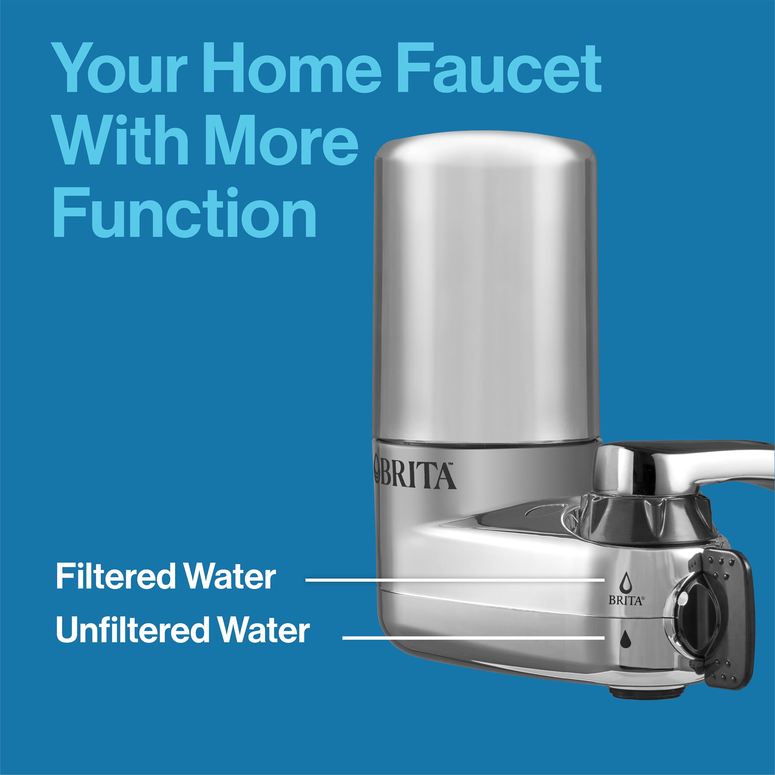 Brita Elite Water Faucet Filtration Mount System, Fits Standard Faucets ...