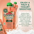 Outshine Fruit Smoothie Pouches, Peach Raspberry, 6 Packs, 3.5 oz Each ...
