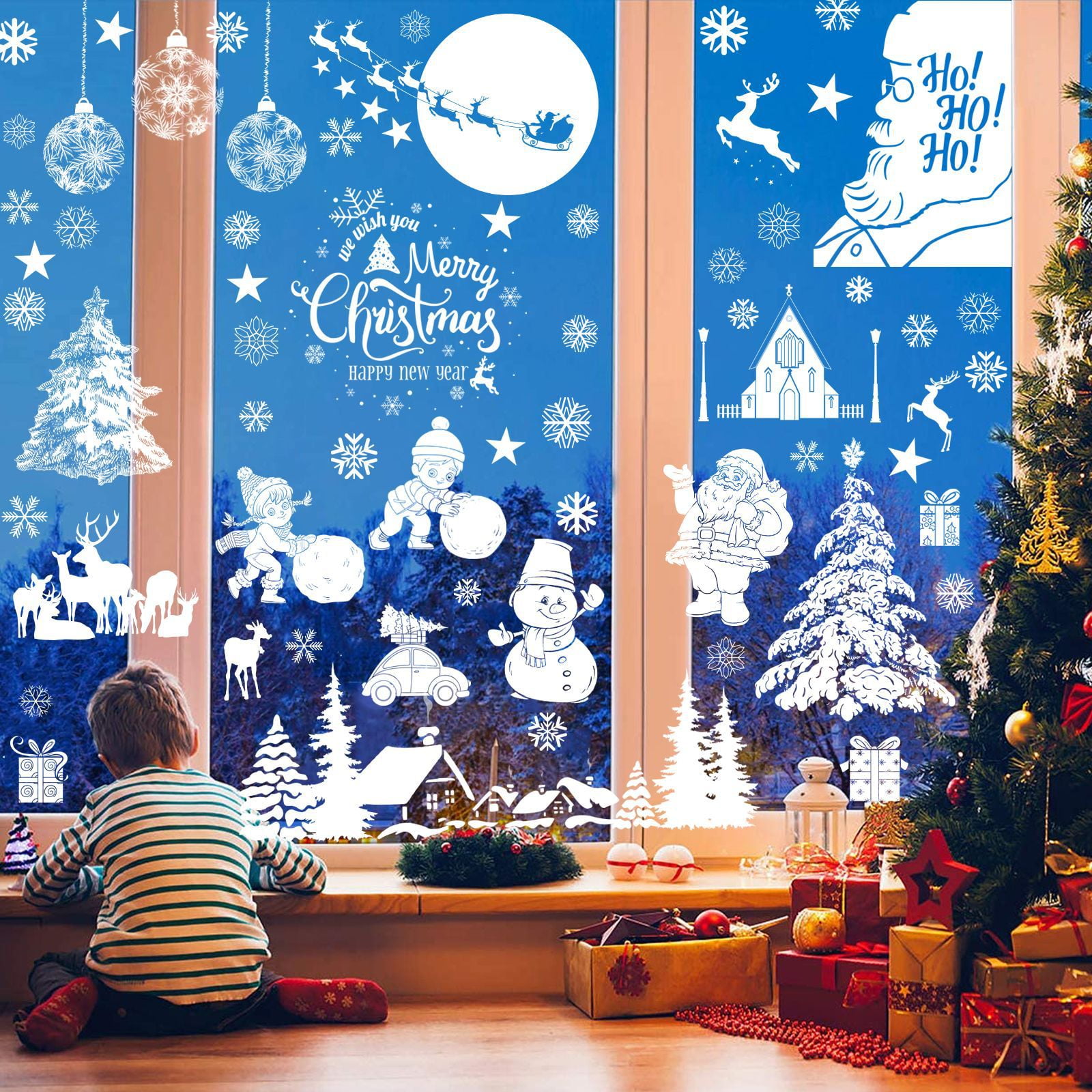 Decoracion De Ventanas Navidenas