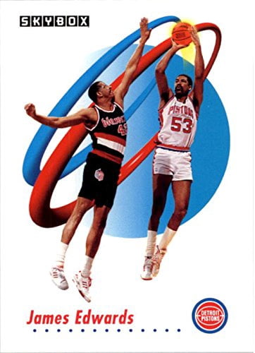 1991-92 SkyBox #82 James Edwards NBA Basketball Trading Card - Walmart.com