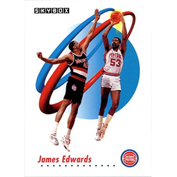 1991-92 SkyBox #82 James Edwards NBA Basketball Trading Card - Walmart.com