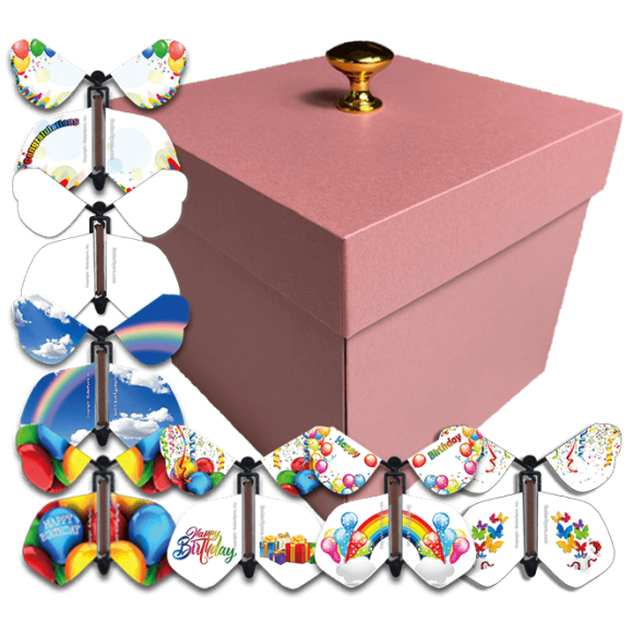 Flying Butterfly Gift Box