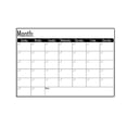 Dengmore A3 Magnetic Dry Erase Monthly Calendar for Fridge Planner ...