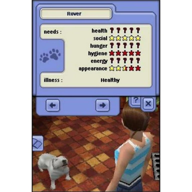 The Sims 2 Pets DS Game US Version