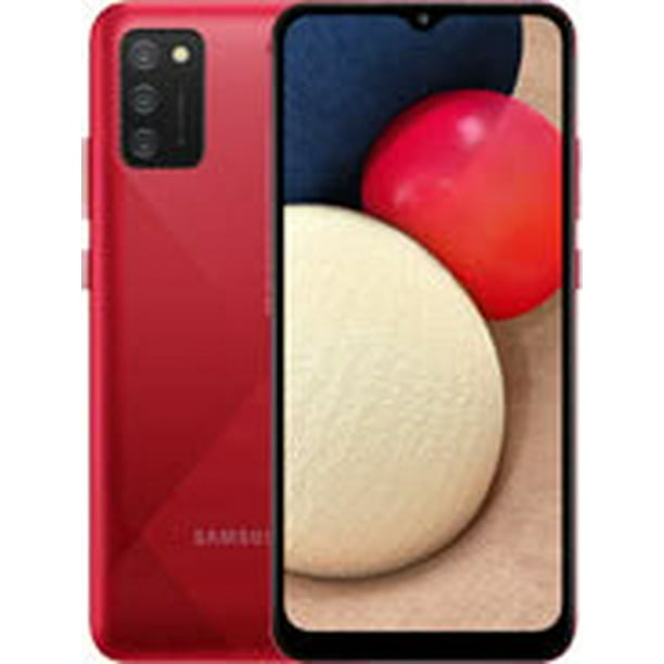 Smartphone Samsung A02S 4Gb RAM 64Gb Rojo Desbloqueado | Walmart en línea