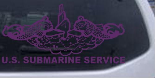 U.S. SUBMARINE SERVICE Car or Truck Window Decal Sticker - Walmart.com