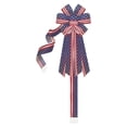 4th of July Bows, Red White and Blue Bow, Large Patriotic Ribbon ...