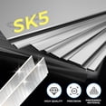 25mm Utility Knife Blades, SK5 Steel Snap Off Blades with 13 Segments ...