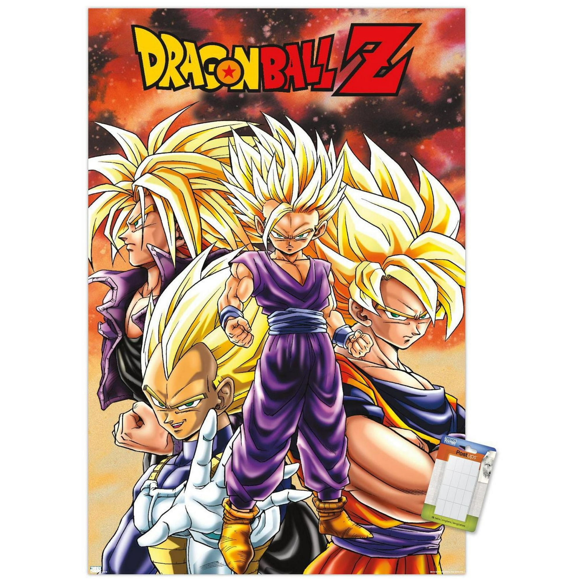 Click here for Trends International Dragon Ball Z - Saiyans Wall... prices