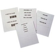 Azar 10" Hooks Overlay For Paper Labels 50/Pack 700897 - Walmart.com