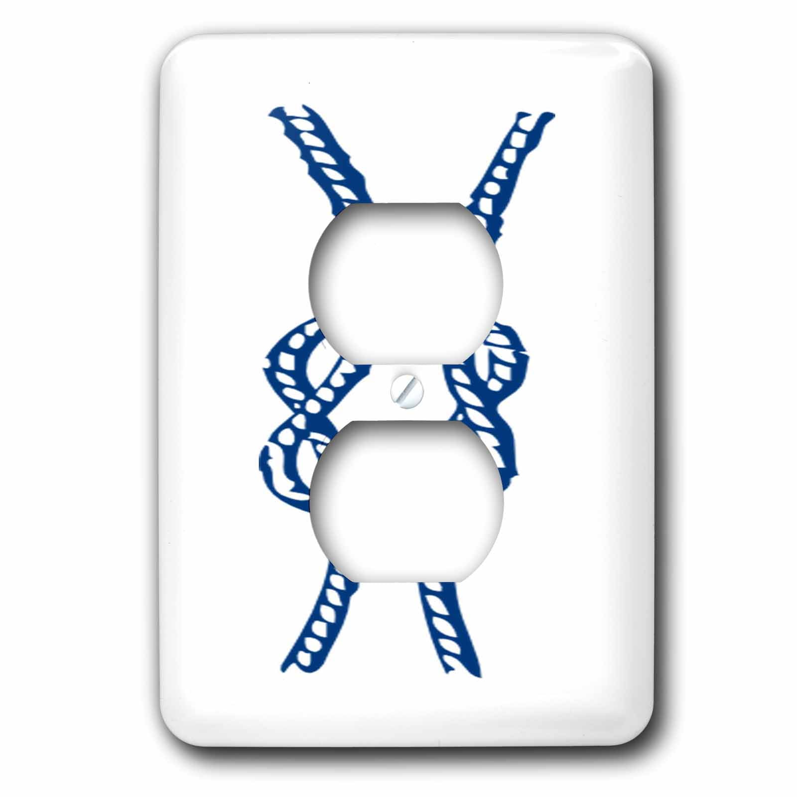Nautical Knot 2 plug outlet cover lsp-80499-6 - Walmart.com