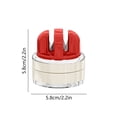 Amketima Suction Cup Knife Sharpener Double Side V Shaped Groove ...