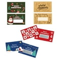 30Pcs Reusable Christmas Party Scratch Cards Handmade Gift Coupon ...