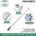 Scientific Labwares Stainless Steel Lab Spatula Micro Scoop Reagent ...