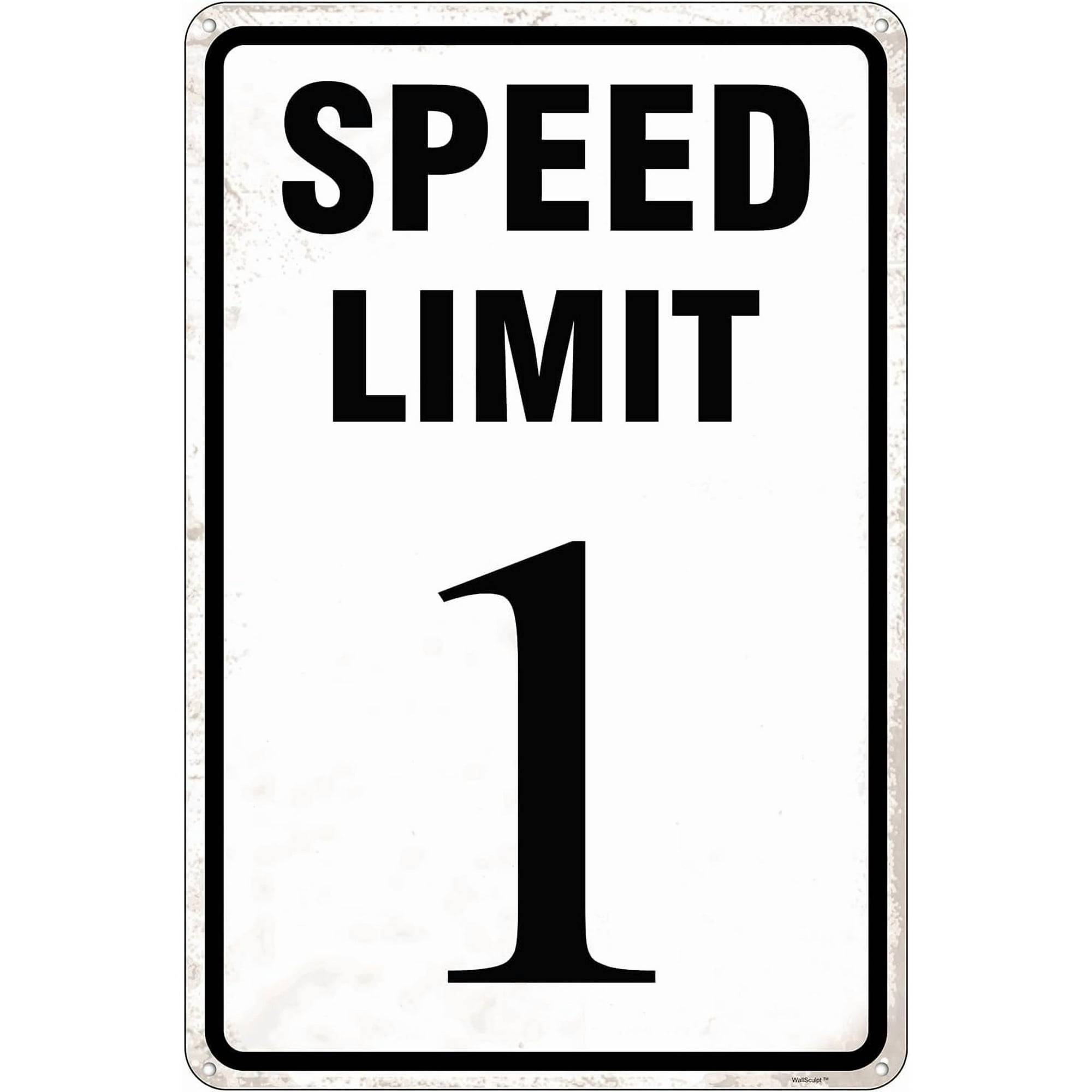 Click here for Aocisuki New Road Mph Speed Limit 1 Sign - 8x12 In... prices