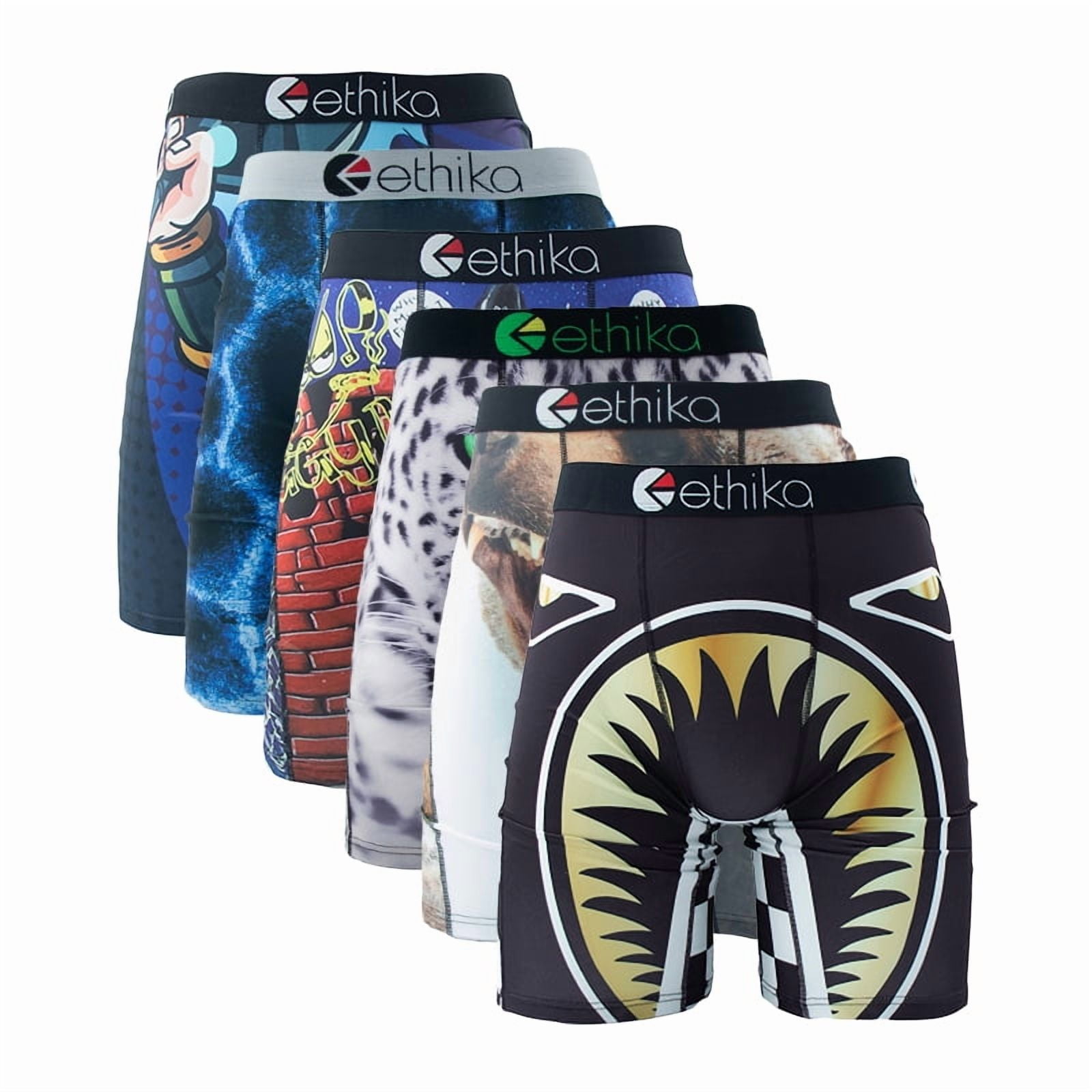 Click here for Unbranded Ethika 6pcs Men Underwear Boxers Breatha... prices